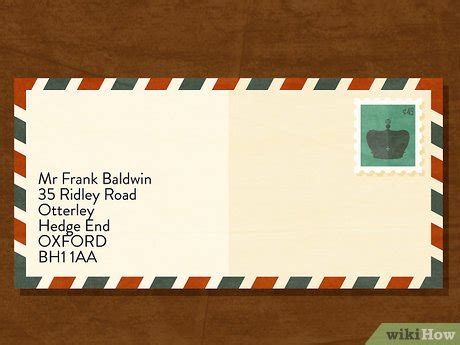 How To Put An Address On An Envelope Great Britain WikiHow