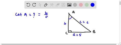 Solved Two Sides Of Right Triangle Abc C Is The Right Angle Are