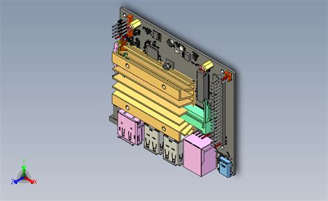 Nvidia Jetson Nano 开发板 Step 模型图纸下载 懒石网