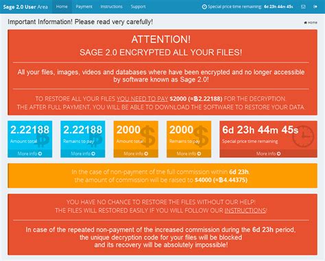Sage 20 Ransomware Decryption And Removal Tutorial Myspybot