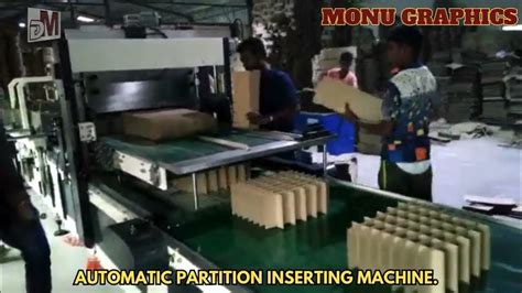 automatic partition inserting machine youtube
