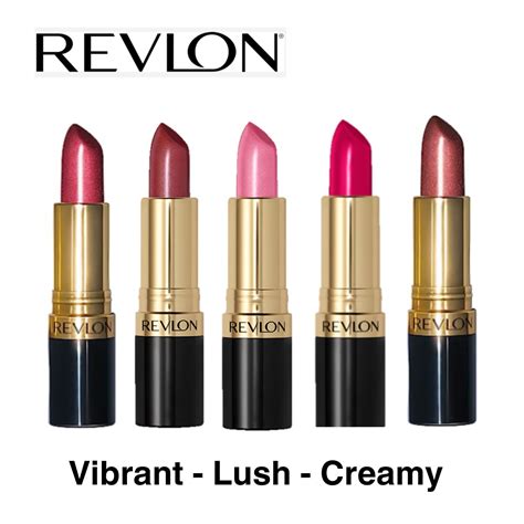 Revlon Super Lustrous Lipstick Dazzling Shades Long Lasting Wear