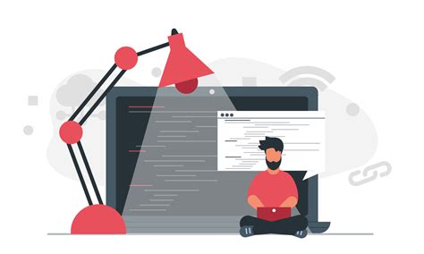 A Male Programmer Is Typing A Code On His Laptop Professional People