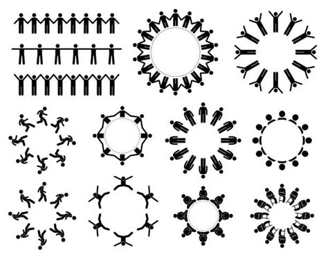 235 800 People Circle Stock Illustrations Royalty Free Vector