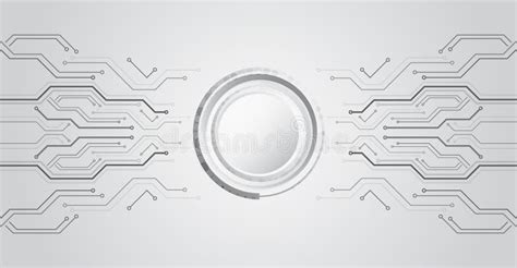 Wide Cyber Security Internet And Networking Concept Hi Tech Vector