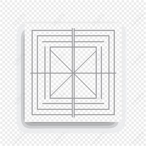 Geometrical Design With Lines In The Middle Vectorcenteredminimalist