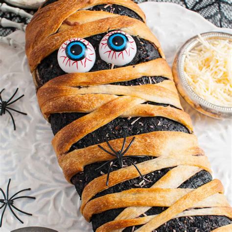 Halloween Mummy Stromboli Butter Your Biscuit