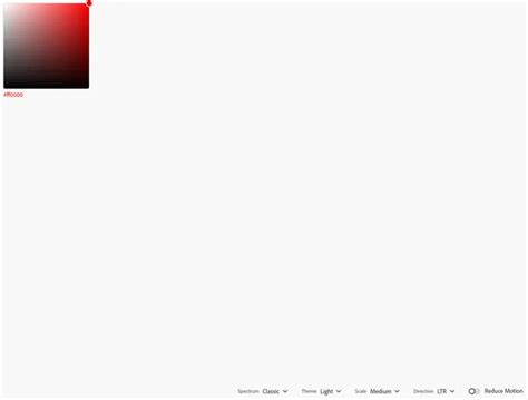 Adobe Spectrum Web Components Component Encyclopedia Storybook