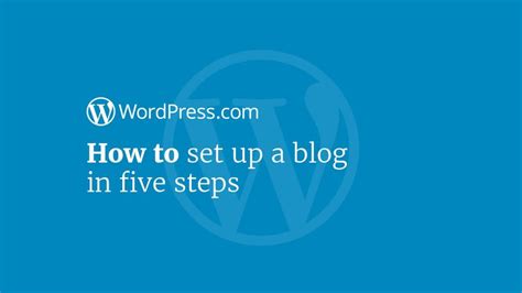 Wordpress Tutorial How To Set Up A Blog In 5 Steps Hellohosting