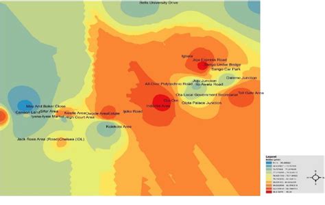 figure 2 from a gis based method for assessment and mapping of noise