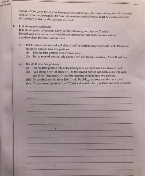 Nigeria Chemistry 3 Practical Alternative A Questions And Answers Wassce 2023 Aarons Easy