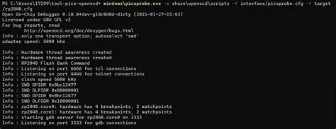 Raspberry Pi Pico Can T Debug PlatformIO Community