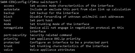 How To Move Switchport Mode Access In An Interface