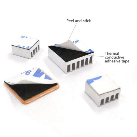 40 Pcs Raspberry Pi Heatsink Kit High Performance Grandado