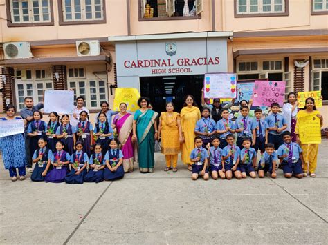 Praveshotsav 2024 25 Secondary Section Cardinal Gracias High School