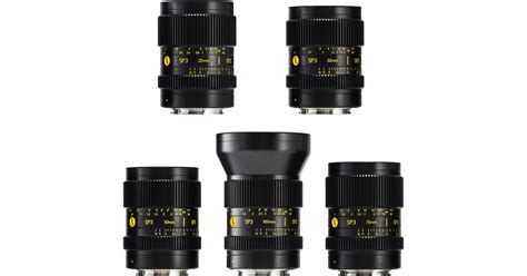Cooke Sp3 Full Frame 5 Lens Prime Set Sp3 5 Way Bandh Photo Video