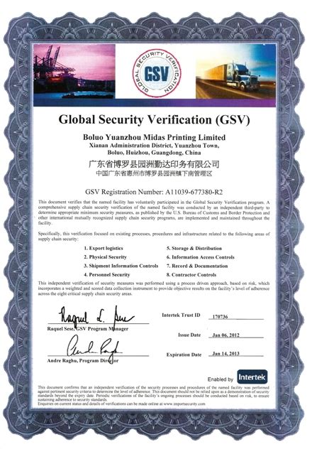 Global Security Verification Mcgroup