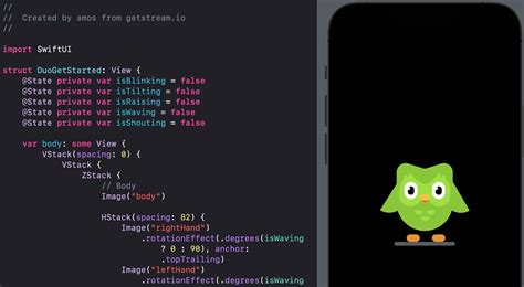 How To Replicate The Duolingo Character Animation With Swiftui Rswiftui