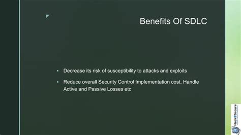 Integrating Security Across Sdlc Phases Ppt