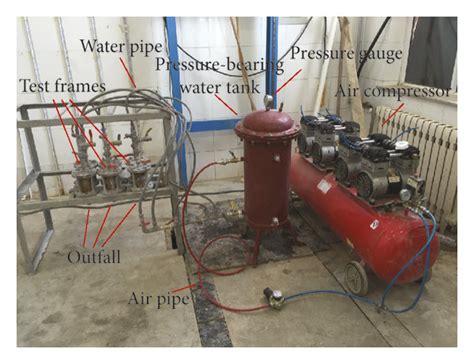 Permeability Coefficient Measuring Device For The Grouted Body