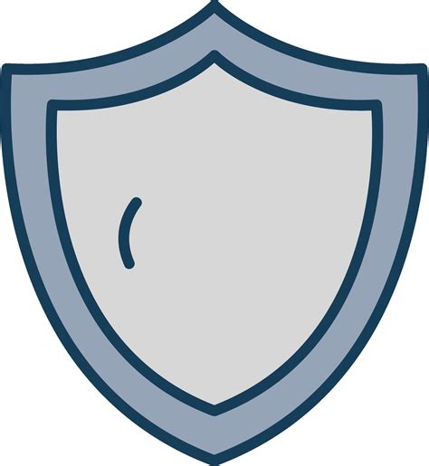 Security Shield Line Filled Grey Icon 43459318 Vector Art At Vecteezy