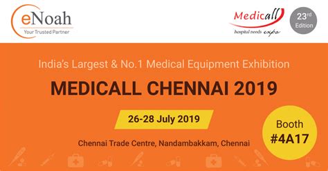 Enoah Sap Partner At Medicall 2019 Chennai