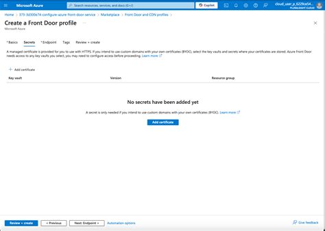 Azure Front Door As A C2 Redirector Domain Fronting Using Azure Cdn