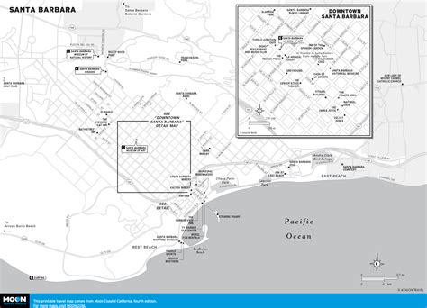 State Street Santa Barbara Map