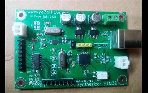 Usb Synthesizer Stm32f103c8t6 For Sdr Transceiver Share Project Pcbway