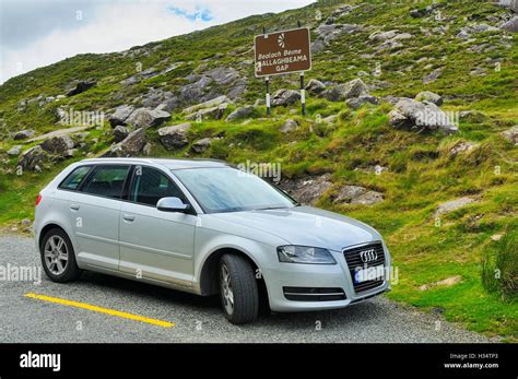 On Top Of The Ballagh Beama Pass Cappa Kerry County Ireland Stock