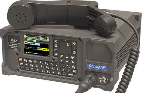 ra7 secure voice and data modem rack mount rapidm