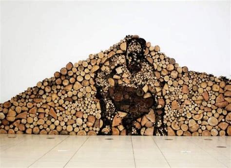 Wood Logs Art T Ideas Creative Spotting Wood Sculpture Wood