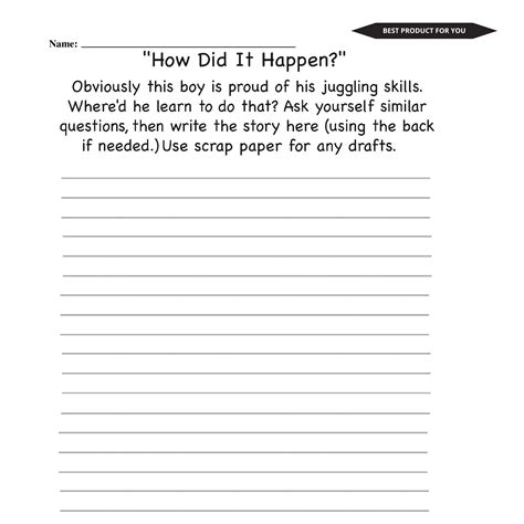 Master Writing With 3rd Grade Writing Worksheets Made By Teachers