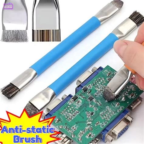 Anti Static Cleaning Safe Brush Computer Motherboard Cpu Pcb Double