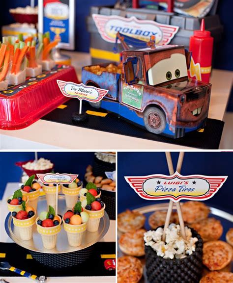 Super Cool Disney Pixar Cars Birthday Party Hostess With The Mostess