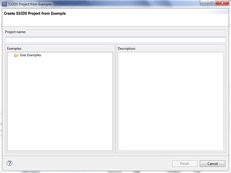 How To Create New Project From Example In S32ds 3 Nxp Community