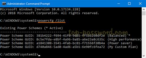 How To Delete Custom Or Built In Power Plan In Windows Password Recovery