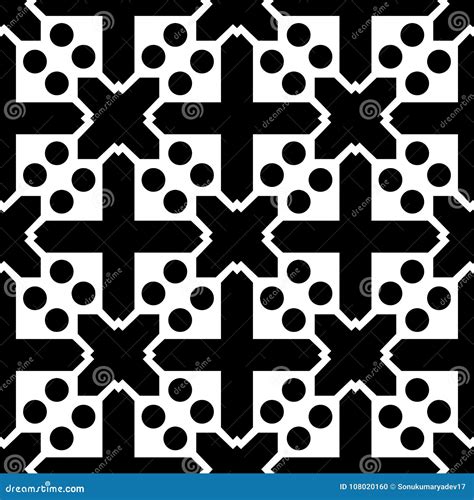 Monochrome Vector Seamless Repeted Pattern Design Stock Vector Illustration Of Chevron