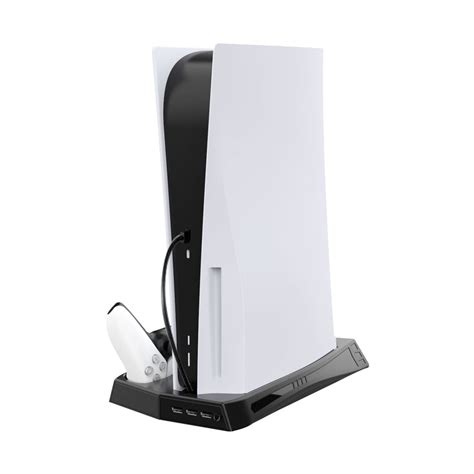 Poom Ps5 쿨링스탠드 Kjh P5 010 듀얼센스 충전 플스5 거치대