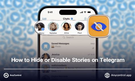 How To Hidedisable Telegram Story On Android And Ios Anycontrol