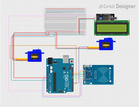 Arduino Uno Controlled Rfid Access With Servo Lock And Lcd Feedback How To Guide And Editable