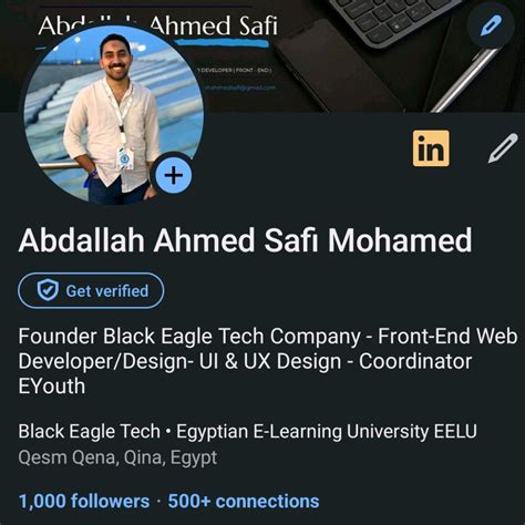 Abdallah Ahmed Safi Mohamed On Linkedin Abdullahsafi57 Programmer
