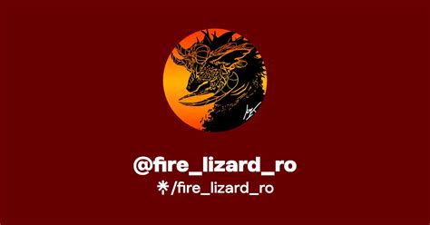 Firelizardro Twitter Linktree