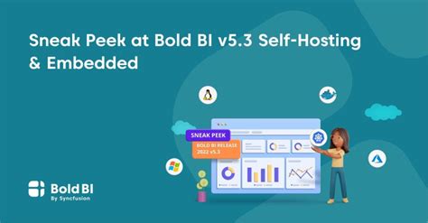 Syncfusion On Linkedin Sneak Peek At Bold Bi V53 Self Hosting And Embedding