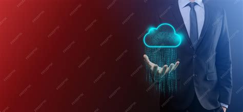 Premium Photo Cloud Computing Conceptcloud For Transfer Datacloud