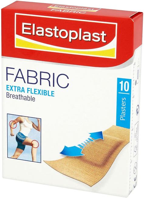 Elastoplast Fabric Plasters 10s Uk Health And Personal Care