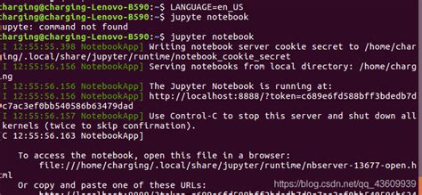ubuntu jupyter notebook 打不开 linux中启动jupyter notebook时出现user open error