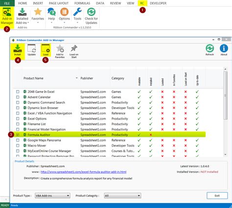 Formula Auditor Download