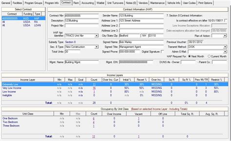 Community Contract Tab