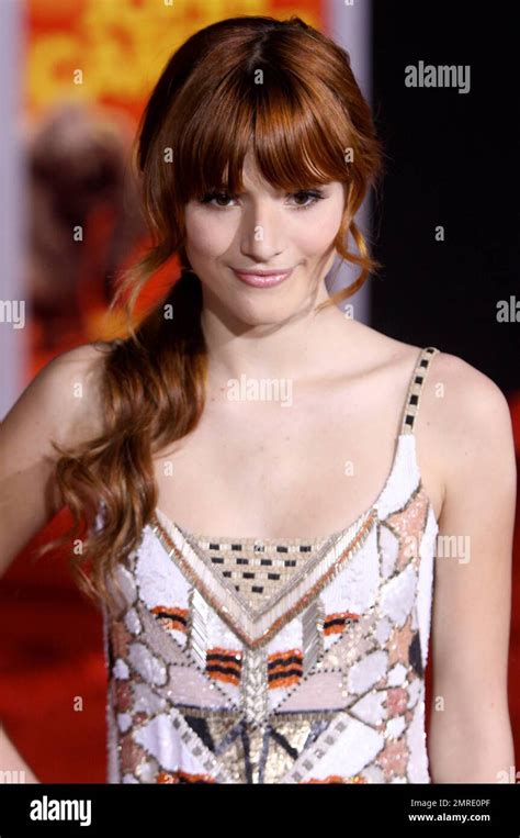 Actress Bella Thorne Attending The World Premiere Of DisneyÕs Òjohn